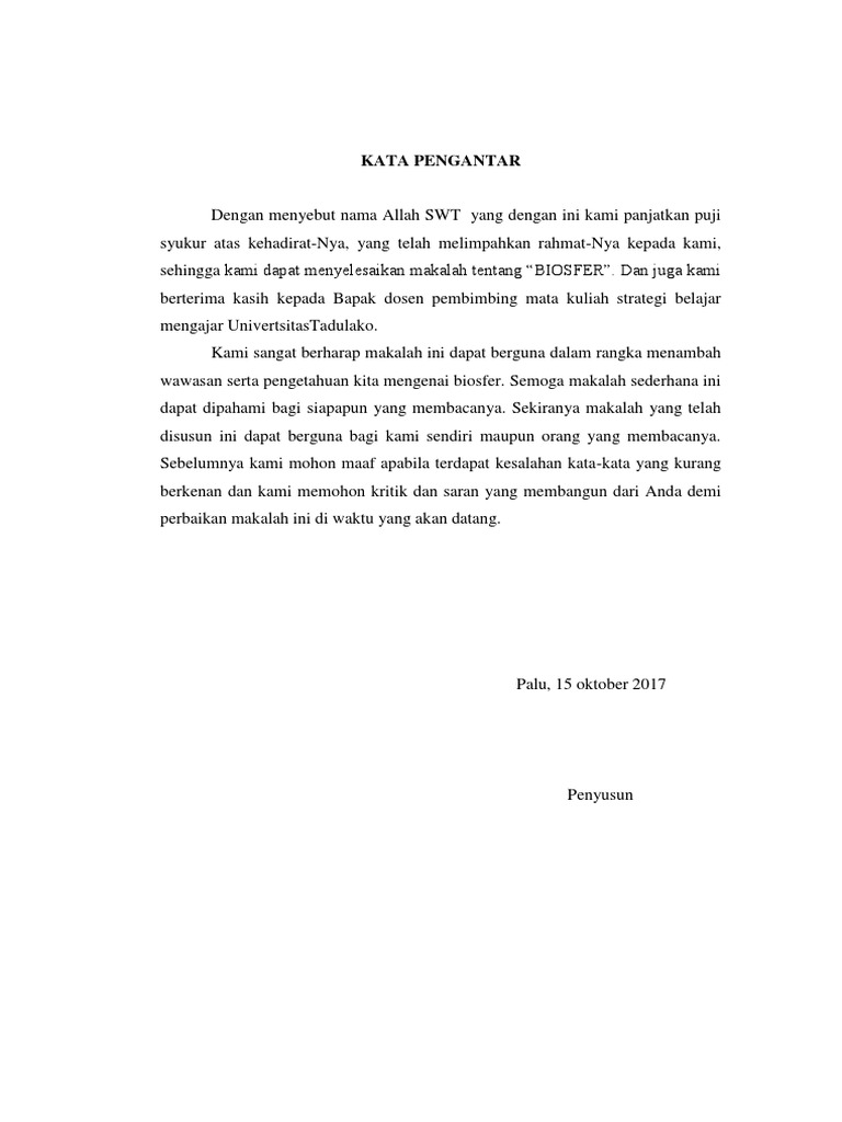 Materi Biosfer | PDF