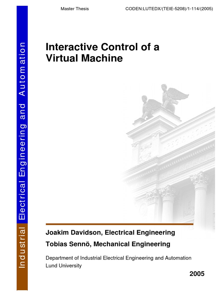 Interactive Control of A Virtual Machine | PDF | Programmable Logic ...