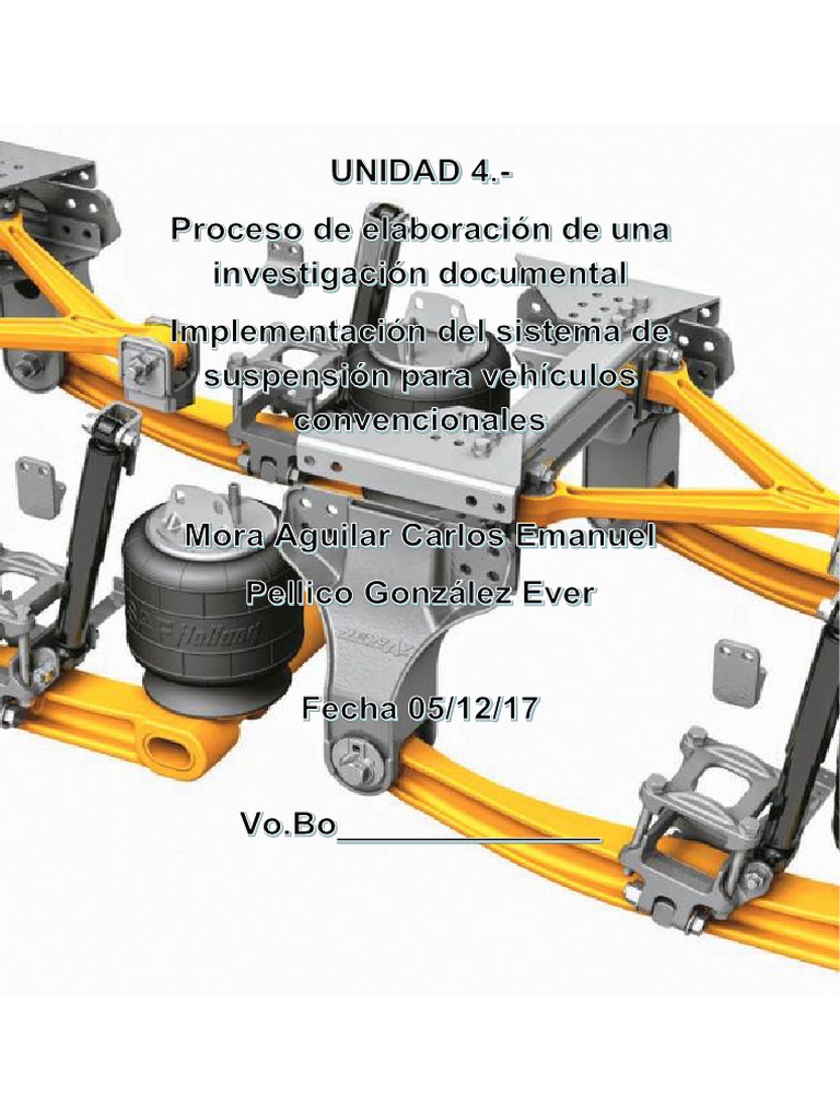 Componentes y Funcionamiento de la Suspensión Neumática | PDF ...