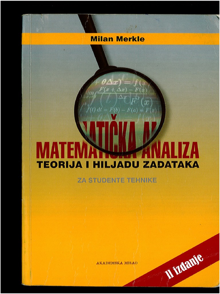 Matematicka Analiza PDF | PDF