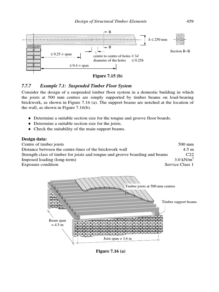 Structural Design of Timber | PDF | Bending | Beam (Structure)