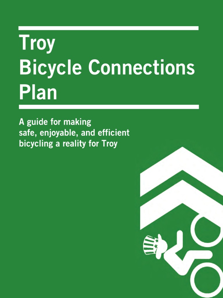 Troy Bicycle Connections Plan Guide | PDF | Cycling Infrastructure | Trail