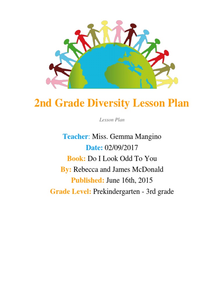 280 Diversity Lesson Plan | PDF | Lesson Plan | Change