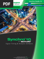 Trafficware Synchro Studio Overview | PDF | Traffic | Computing