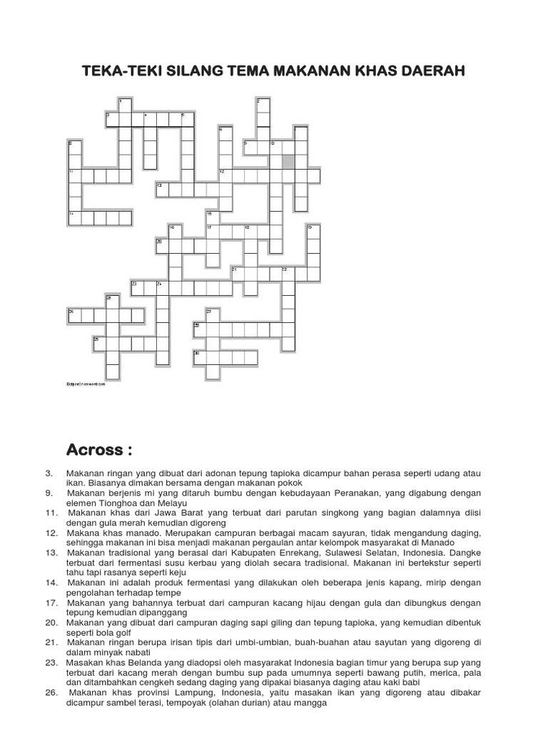 TEKA Teki Silang | PDF