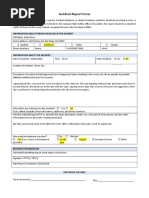 Act 70 Reporting Form - Form | PDF | Sexual Assault | Assault