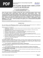Aerospace Systems Matlab Simulink Projects | PDF | Latitude | Flight