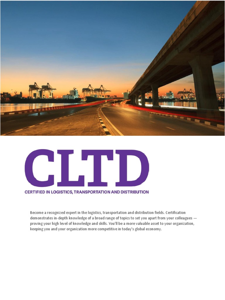 Apics CLTD | PDF | Business | Technology & Engineering