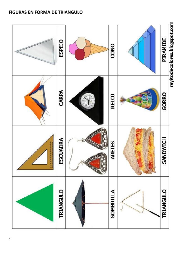 Figuras en Forma de Triangulo | PDF