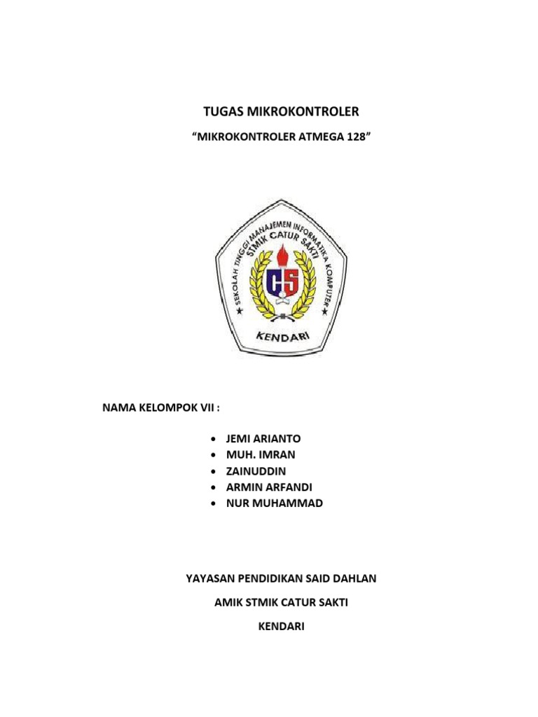 Tugas Atmega 128 | PDF