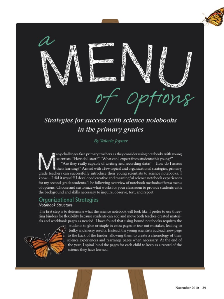 Joyner | PDF | Observation | Notebook