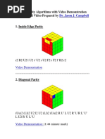 4x4 Parity Algorithms - OLL & PLL Algs - How To Solve A 4x4 Rubiks Cub ...
