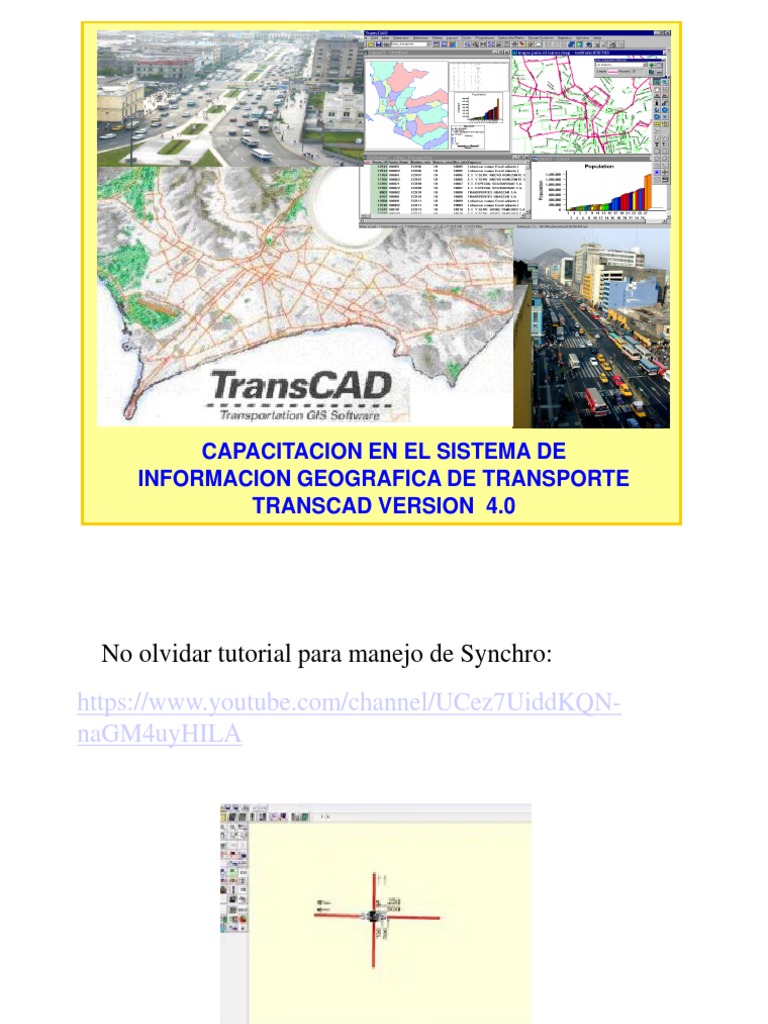 TRANSCAD - Curso - Tutorial | PDF | Sistema de información geográfica | Archivo de computadora