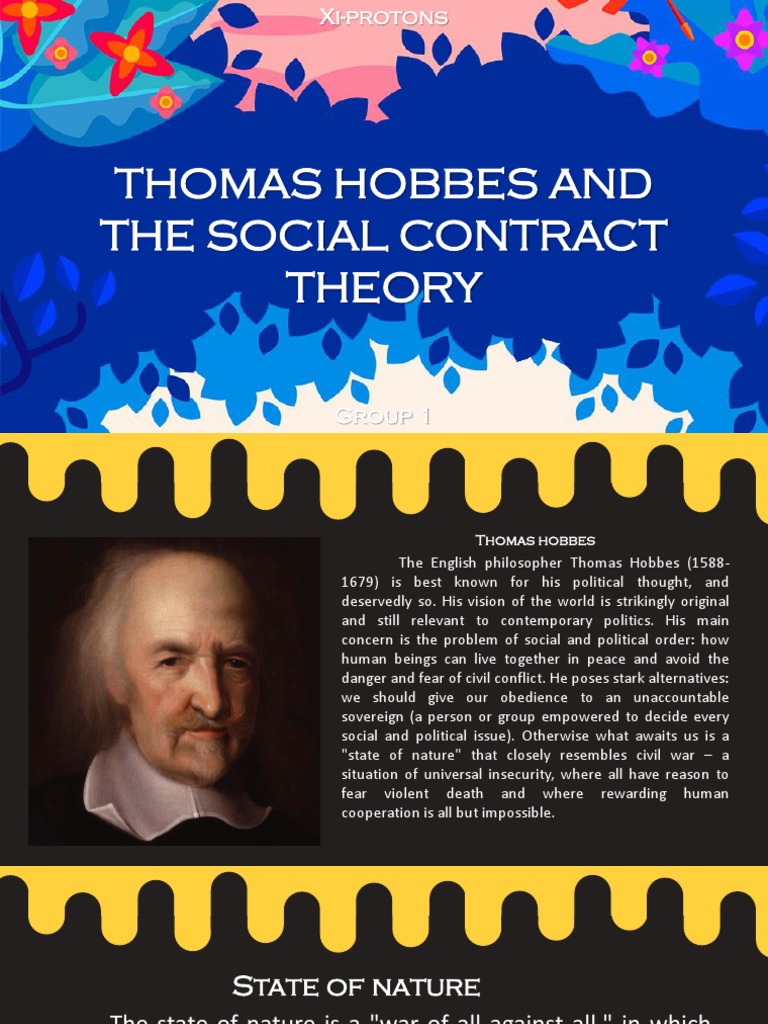 Hobbes | PDF | Social Contract | Sovereignty