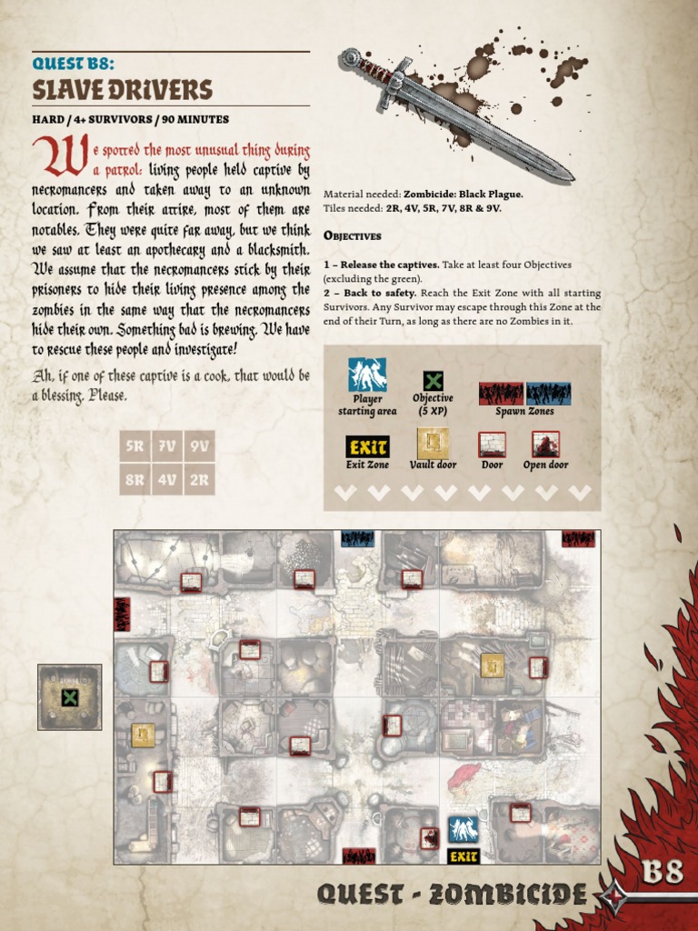 Mission B8 Slave Drivers | PDF | Tabletop Games | Leisure