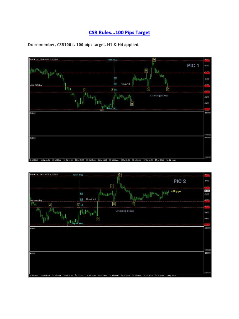 A Guide to Achieving a 100 Pip Profit Target Using Constant Stop Rules ...