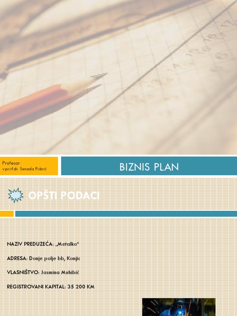 Biznis Plan | PDF