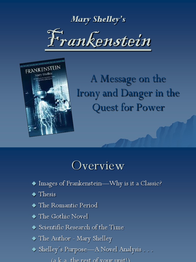 Frankenstein: Mary Shelley's | PDF | Frankenstein | Mary Shelley