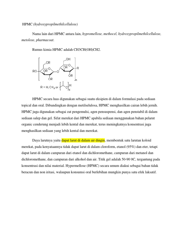 HPMC | PDF