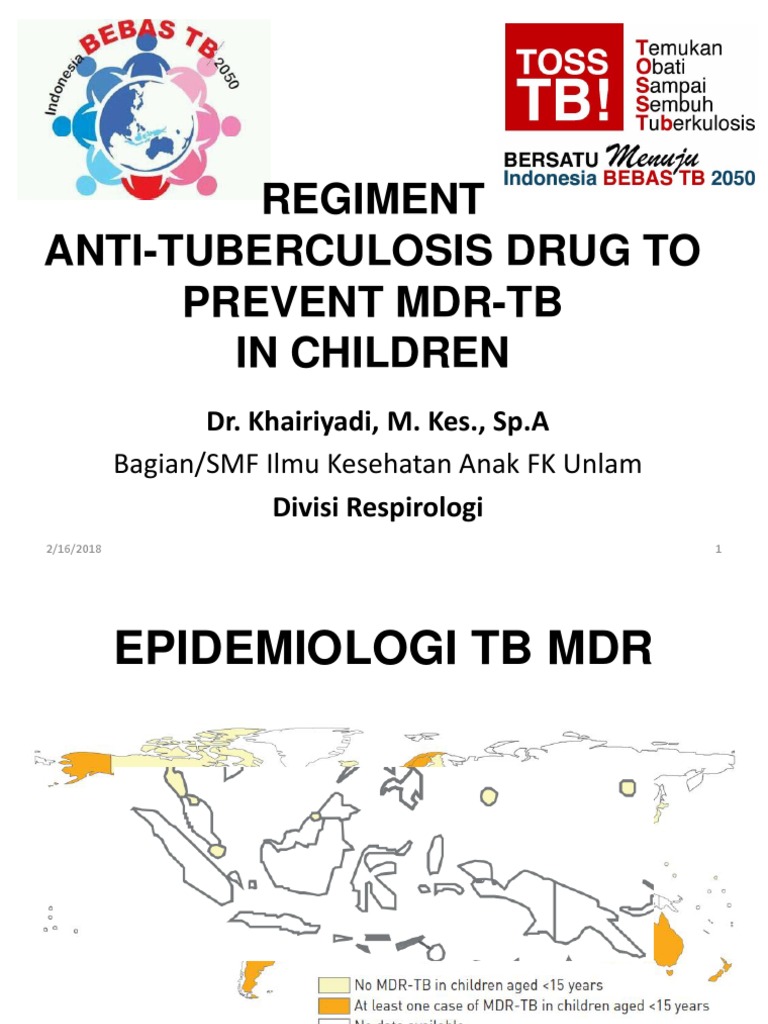 Pencegahan MDR-TB pada Anak Indonesia | PDF