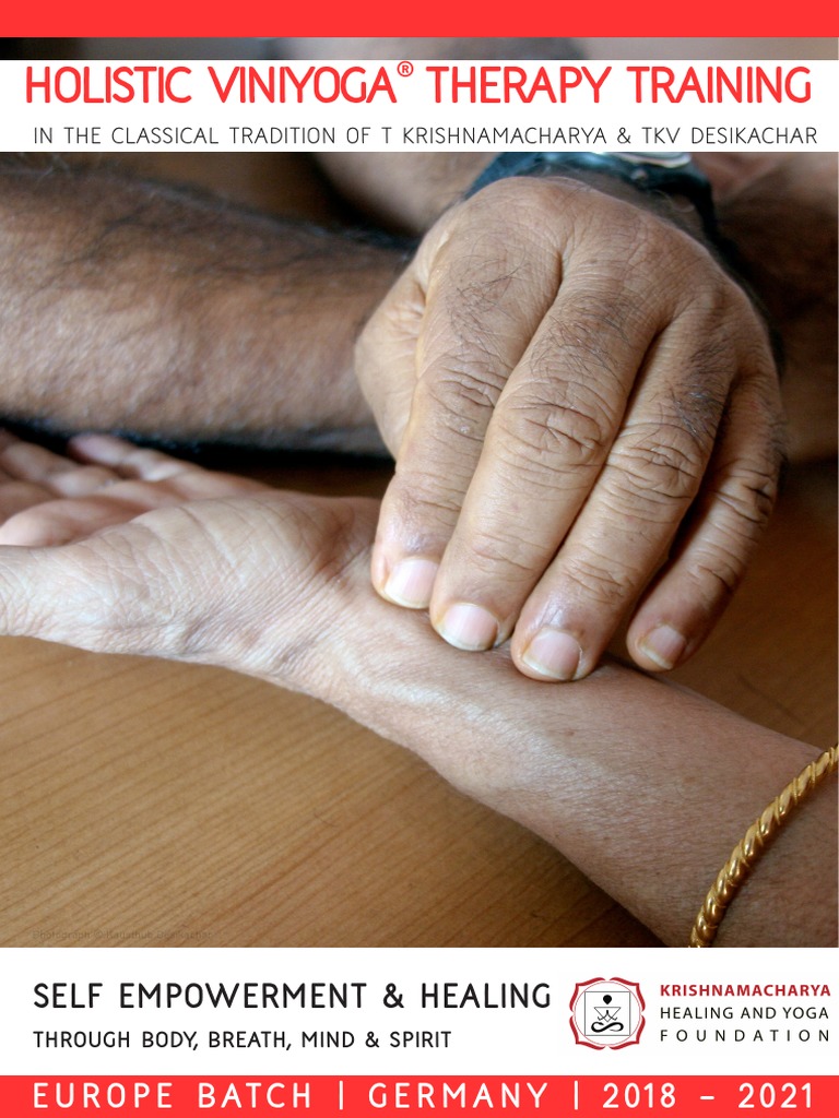 KHYF Viniyoga Therapy Europe 2018-20-21 | PDF | Psychotherapy | Mentorship