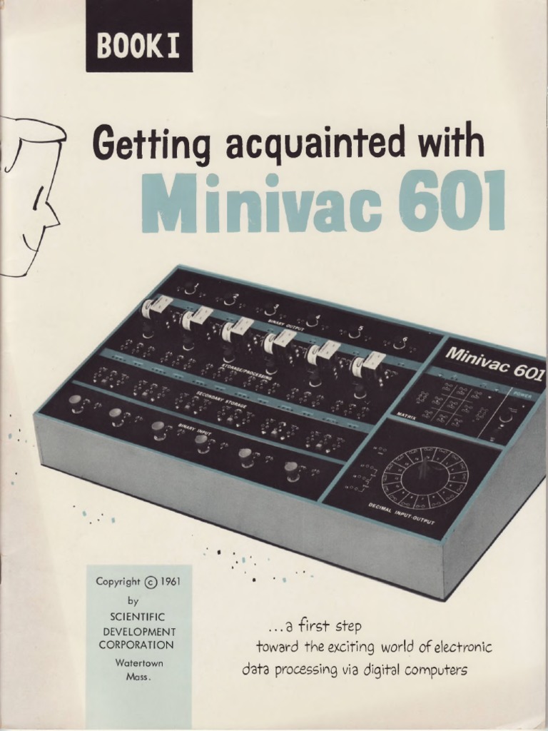 Minivac 601 | PDF | Switch | Relay