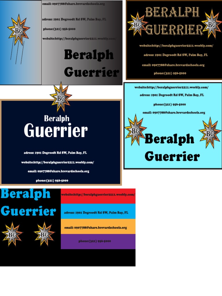 Buiness Cards | PDF