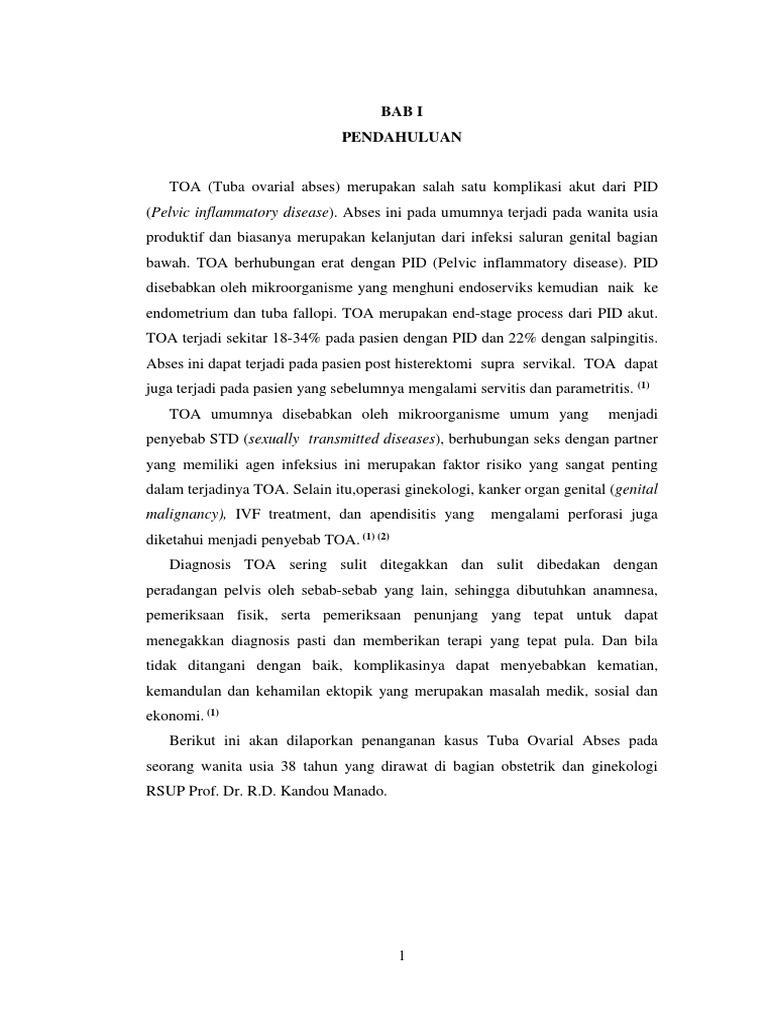 Abses Tuba Ovarium | PDF