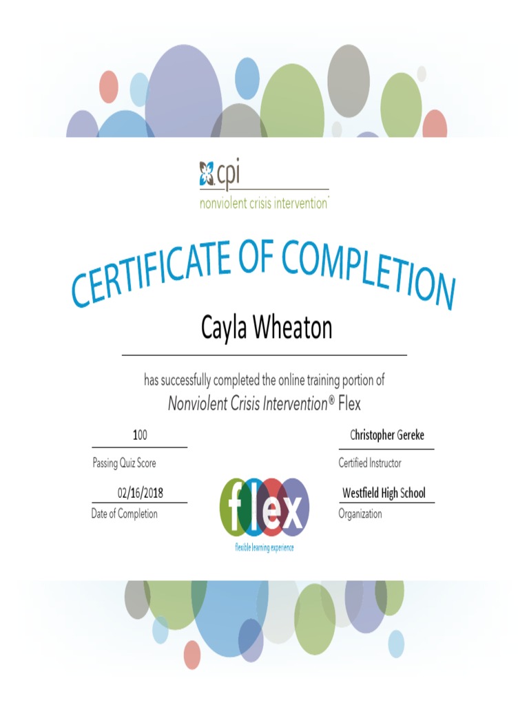 Flexcertificate | PDF