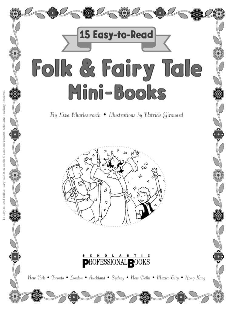 15 Easy-To-Read Folk & Fairy Tale Mini-Books | Fairy Tales ...