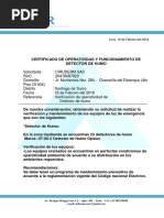 Protocolo de Inspección y Mantenimiento de Luces de Emergencia - Idei Pe... | PDF | Diodo emisor ...