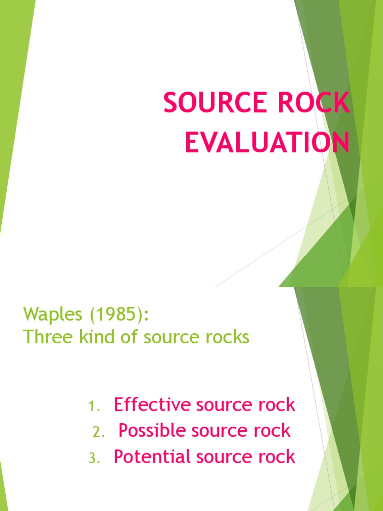 08 - Source Rock Evaluation | PDF | Gas Chromatography–Mass Spectrometry | Gas Chromatography