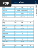 Weekly Football Training Guide | PDF