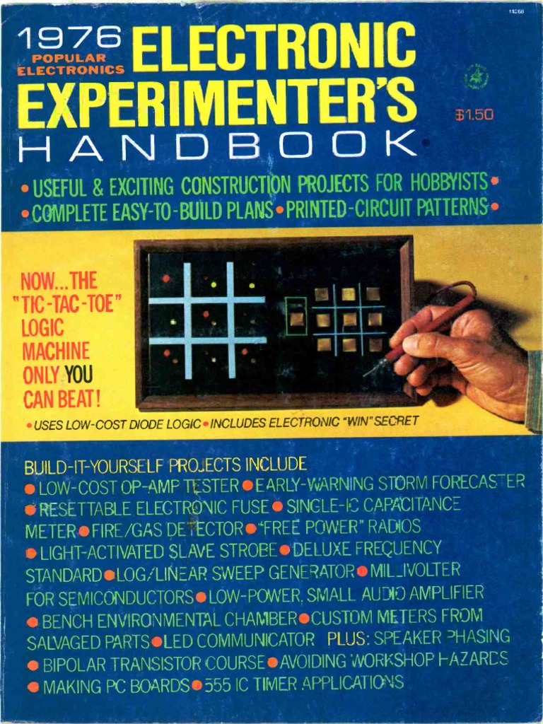 Electronic Experimenters Handbook 1976 | PDF | Logic Gate | Electronics