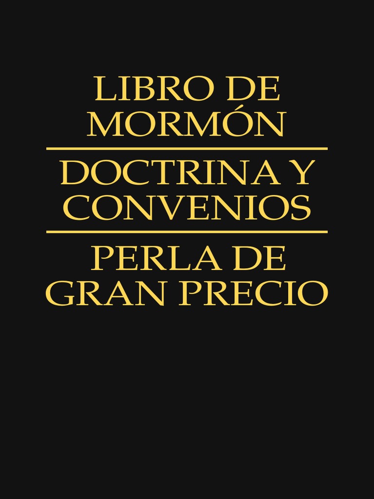 Libro de Mormon PDF | PDF | Libro de Mormón | José Smith