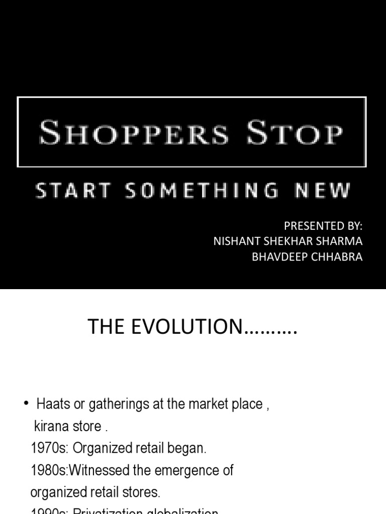 Shoppers Stop: Retail Evolution & Strategy | PDF | Retail | Communication