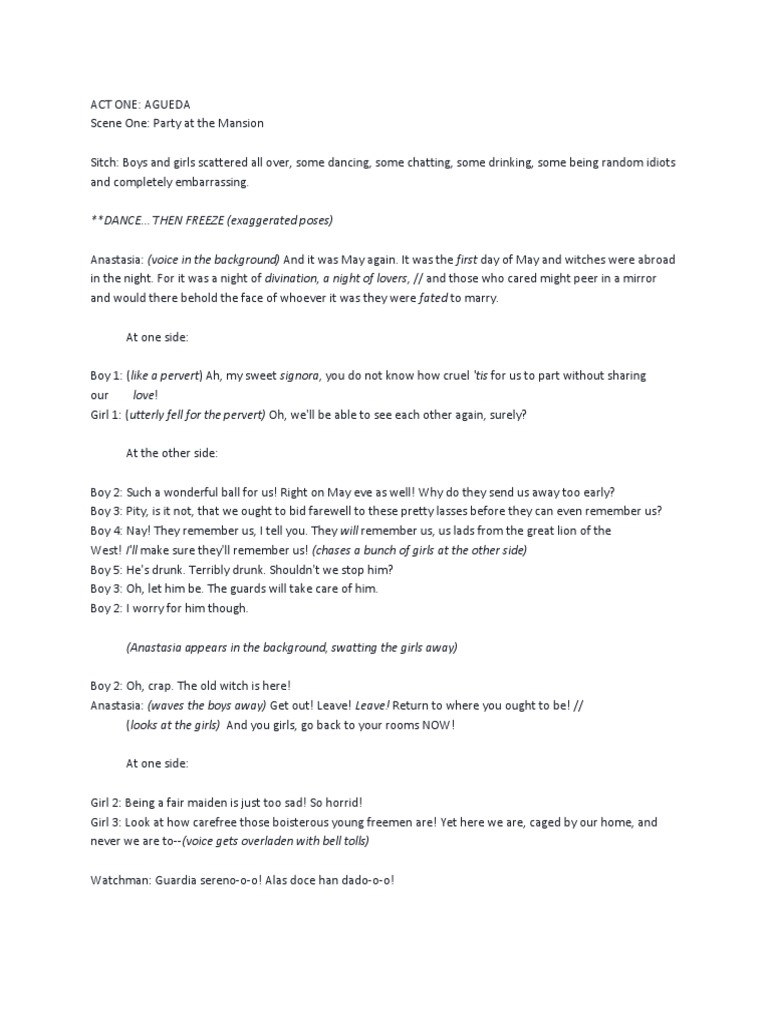 DANCE THEN FREEZE (Exaggerated Poses) | PDF