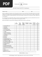 BASMI Scale | PDF | Anatomical Terms Of Motion | Knee