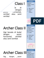 Klasifikasi Maloklusi Angle dan Dewey | PDF