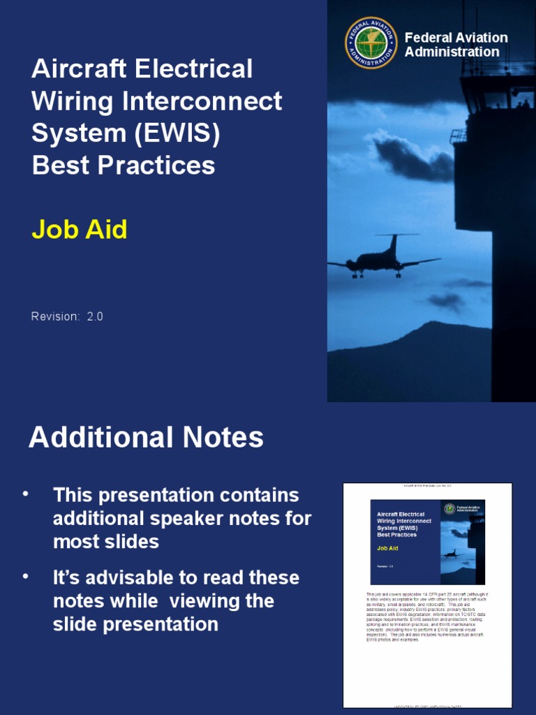 EWIS_job-aid_2.0.ppt | Federal Aviation Administration | Wire