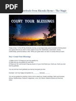 The Magic Book | PDF | Gratitude | Law Of Attraction (New Thought)