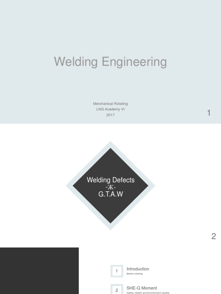 Common GTAW Welding Defects | PDF | Welding | Construction
