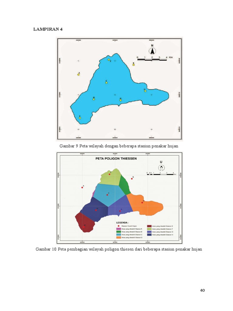 Peta Rata-Rata Curah Hujan | PDF