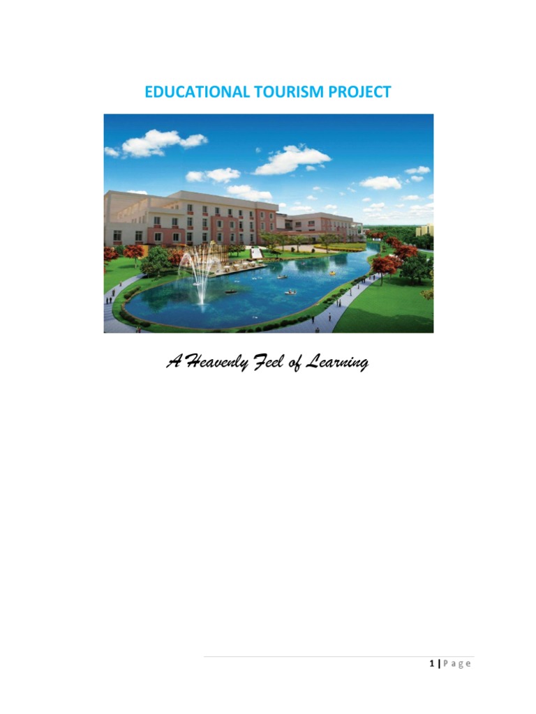Educational Tourism Project | PDF | Tourism | International Student