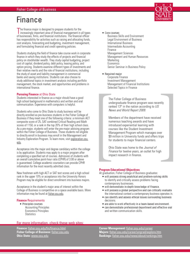 Finance | PDF | Economies | Business