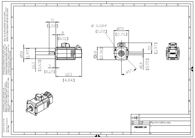 1FL6034-2AF21-1AA1 2D Dimension WithFrame en | PDF