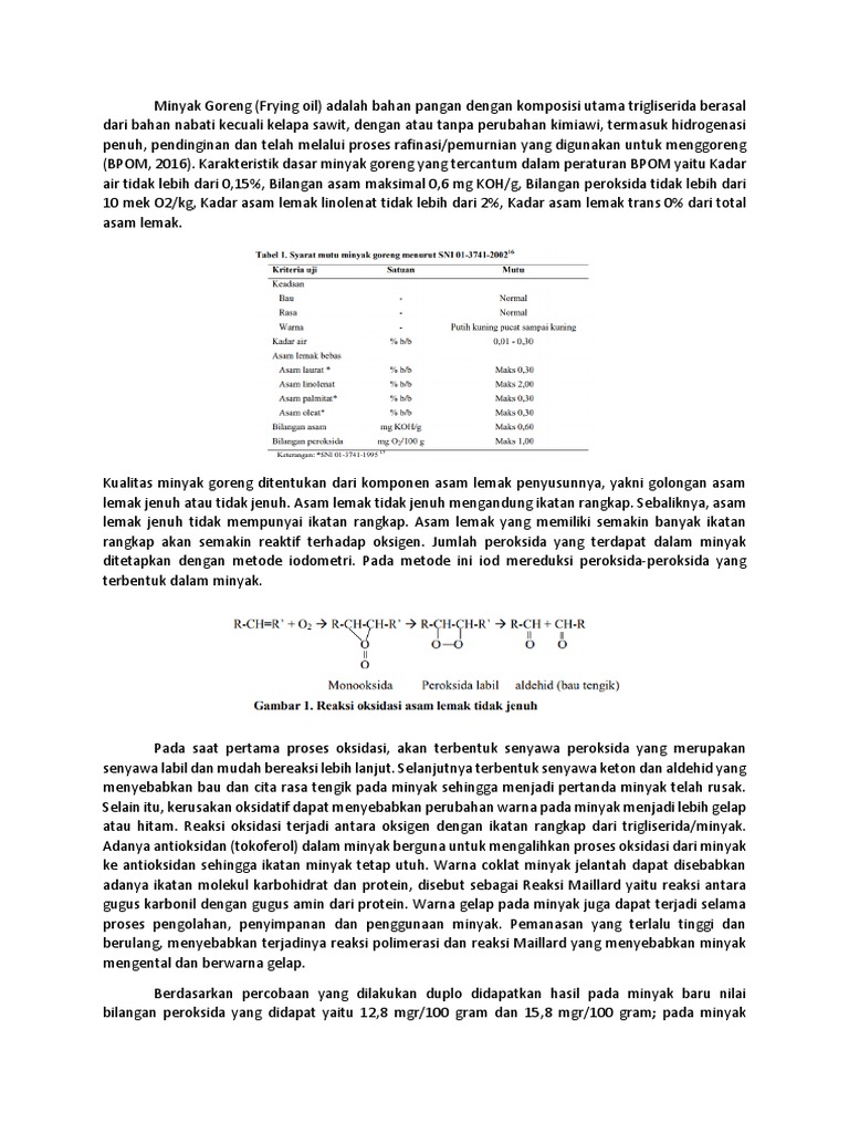 Prak 1 Bilangan Peroksida | PDF