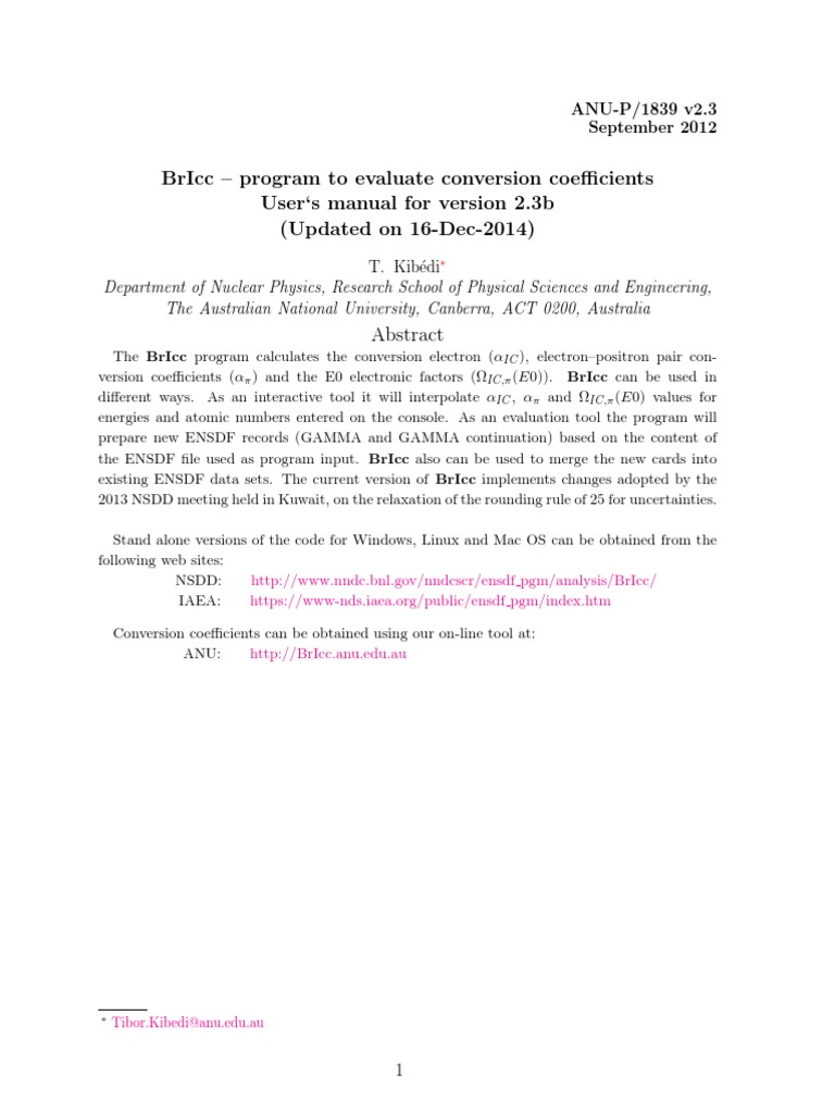 BR Icc | PDF | Command Line Interface | Gamma Ray