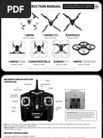 Manual Del Dron e 88 | PDF | Vehículo aéreo no tripulado | Cargador de ...