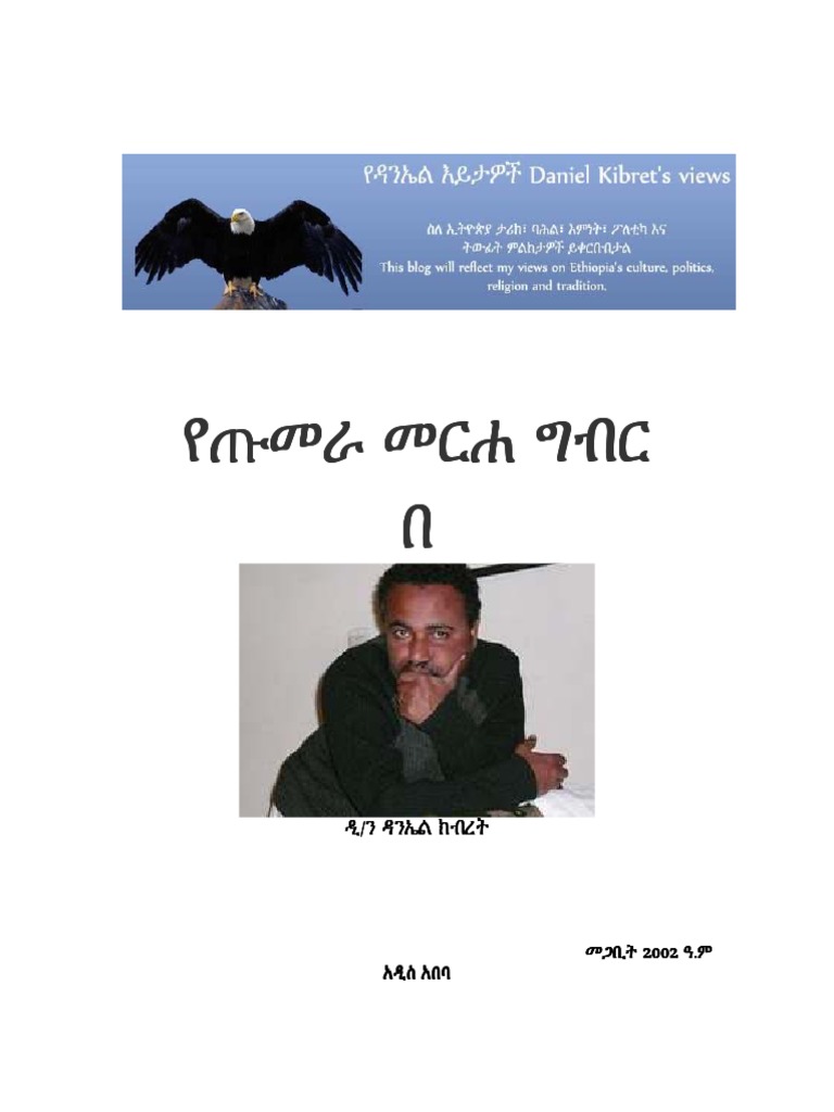 Daniel Kibret's View_2